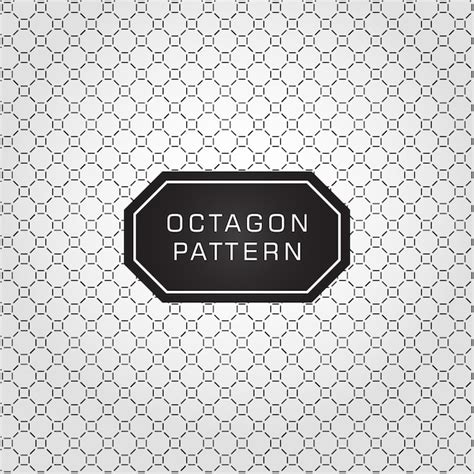 Premium Vector Octagon Pattern