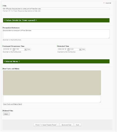 Workflow Sample Status Of Trouble Ticket Automatically Shared