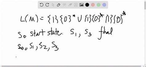 SOLVED Find A Deterministic Finite State Automaton That Recognizes The