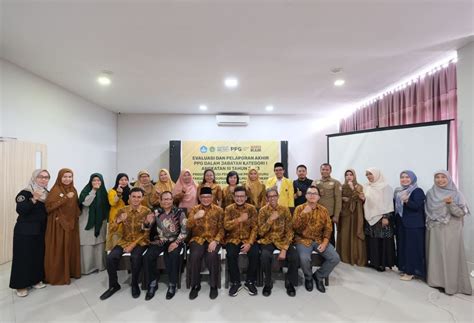 Ppg Uncp Gelar Evaluasi Dan Pelaporan Akhir Ppg Daljab Kategori 1