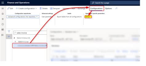 ax d365fo how to solve “application specific parameters are not