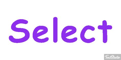 Select Word Animated  Logo Designs