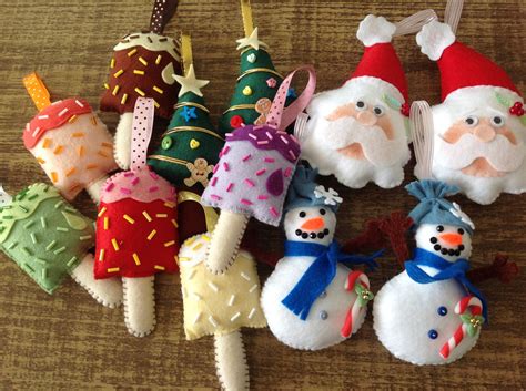 Enfeites Feltro Natal Diversos Elo7 Produtos Especiais