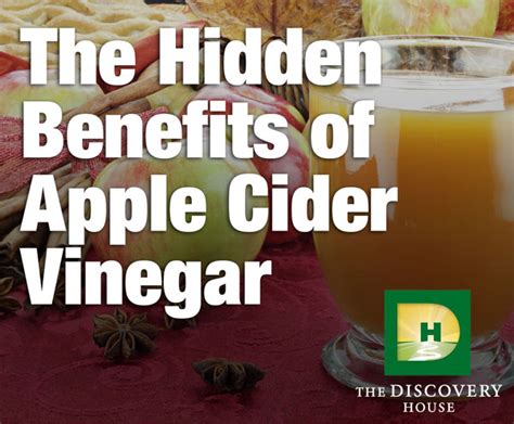 The Hidden Benefits Of Apple Cider Vinegar The Discovery House Los