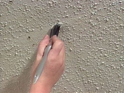 How To Repair A Textured Ceiling Ceiling Texture Home Repairs Home Repair