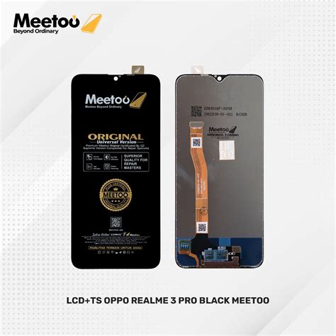 Jual LCD TOUCHSCREEN OPPO REALME 3 PRO BLACK MEETOO Shopee Indonesia