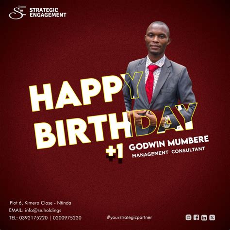 Strategic Engagement Limited On Linkedin Happybirthday