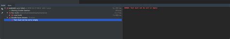 Gradle Sync Fail Error Text Must Not Be Null Or Empty · Issue 793 · React Native Community