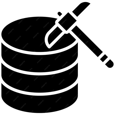 Premium Vector Data Mining Vector Illustration Style