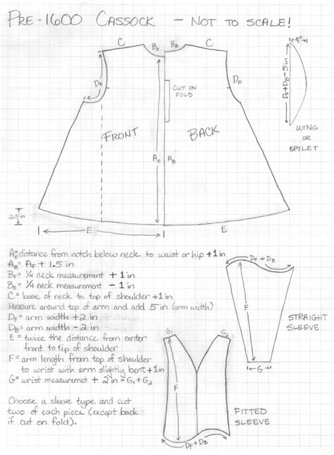 Printable Cassock Pattern Free Printables