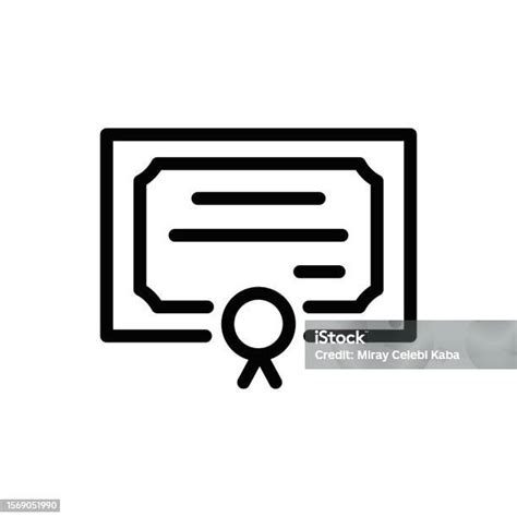 수료증 졸업장 학위 라인 아이콘 1에 대한 스톡 벡터 아트 및 기타 이미지 1 1위 Championship Istock