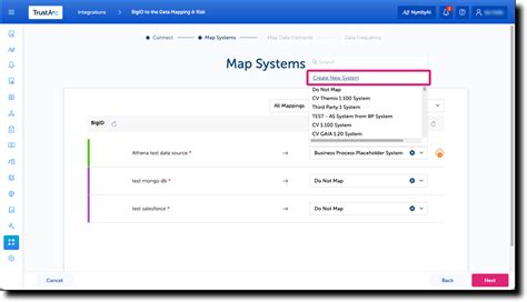 Creating A New Data Mapping And Risk Record Bigid To Data Mapping And Risk