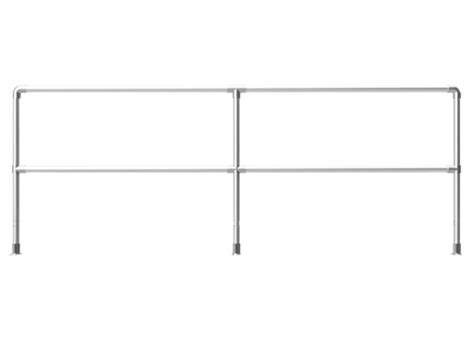 Buizen Hekwerk Vlak Met 2 Liggers Buis Ø 337 Mm