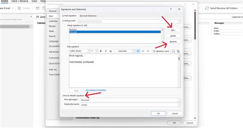 How To Add An Email Signature In Outlook Labyrinth Technology