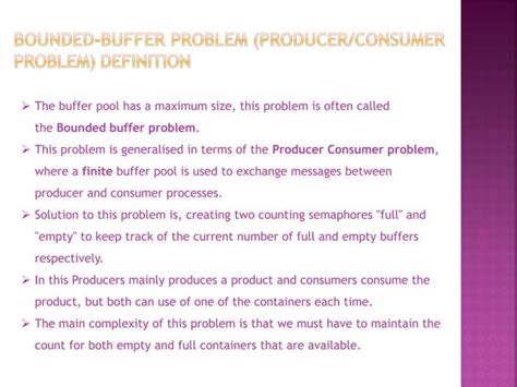 Synchronization Problems Ppt