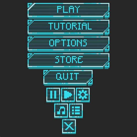 Buy Sci Fi Ui Elements 25 Off Rpg Ficha Rpg Arte Em Pixels