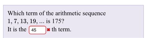 Solved Write The Arithmetic Sequence 39 36 33 30 In