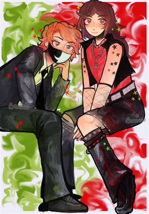 Ranboo And Aimsey Fan Art Minecraft Fan Art Cute Art