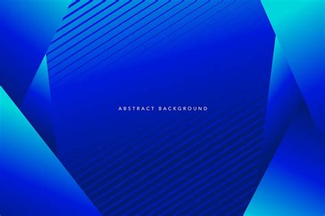 추상적인 파란색 색상 배경 템플릿 프리미엄 벡터