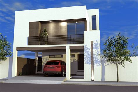 Fachadas De Casas Modernas Fachada De Casa Moderna Modelo M1