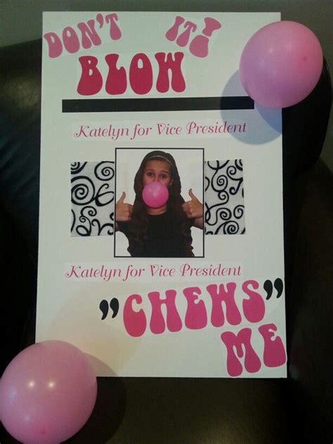 Class Vice President Posters Appreciate Blook Image Database