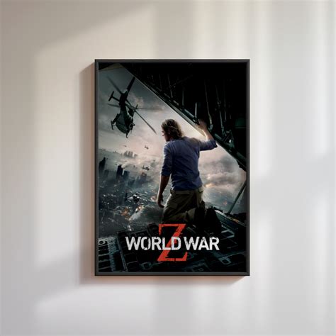World War Z Movie Poster Fly Prints Ltd