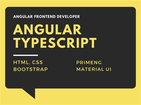 Angular Primeng Material Ui Frontend Developer Upwork