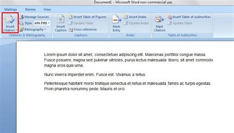 how to automatically generate bibliographies and citations in word