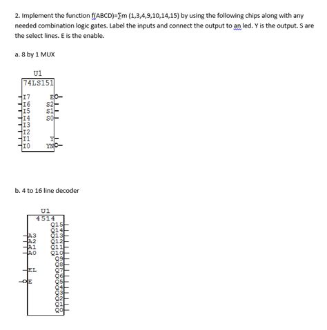 Solved 2 Implement The Function Fabcd Sigma M