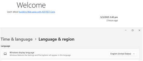 Core Datetime Format Differences Between Localhost And Azure