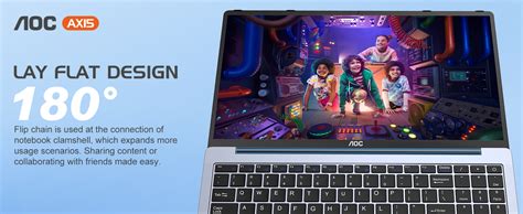 Aoc Laptop Computer 15 6 Inch Fhd Screen Laptop With N97 Processor Up To 3 6ghz