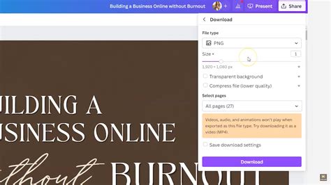Adding And Downloading Speaker Notes Canva Verified Expert Tech Educator