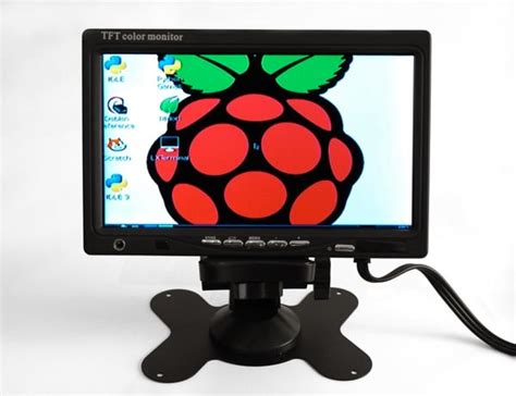 new product ntsc pal television tft display 7 diagonal works