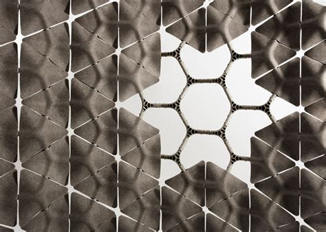 Layer Uses Large Hemp Tiles To Create Scale Partition System