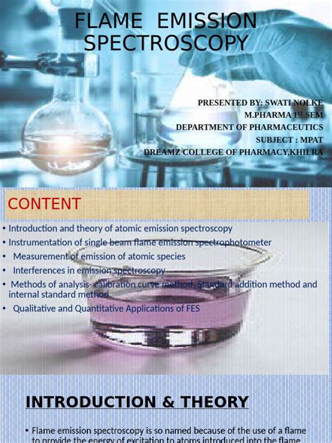 Swati 2024 Pdf Emission Spectrum Spectrophotometry