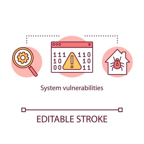 550 Security Vulnerability Icon Illustrations Royalty Free Vector