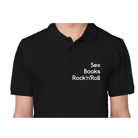 Поло Sex Books Rocknroll вышивка Снежный Ком издательство фантастики