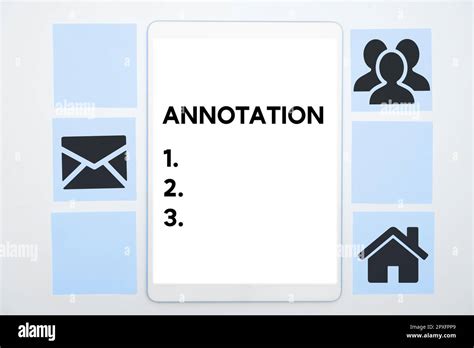 Text Showing Inspiration Annotation Business Concept Note Added By Way Of Comment Or