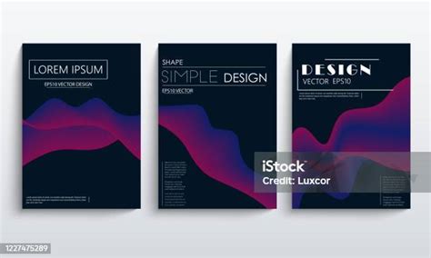 스톡 벡터 현대 추상 벡터 배너 세트 다양한 색상 현대 벡터와 평면 기하학적 액체 형태 0명에 대한 스톡 벡터 아트 및 기타 이미지 0명 과학 광고 Istock