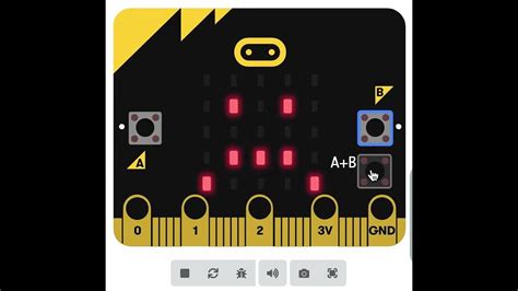 Second Project Microbit Create Push Button To Show Smile Sad And