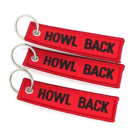 Embroidered Keychain Etsy