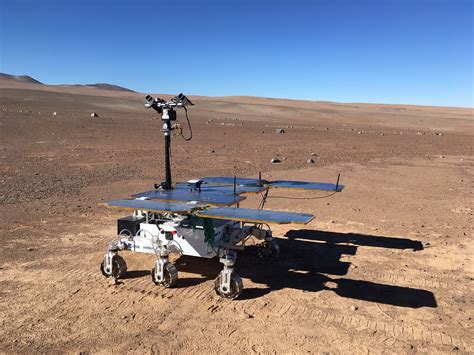 Rover Space Probe Dodging Asteriods