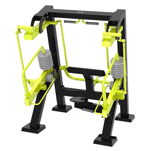 Seated Bicep Curl With Folding Seat The Great Outdoor Gym Company