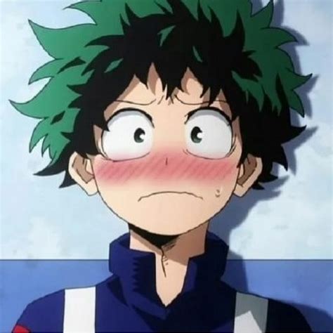 Deku Blushing Wallpapers Wallpaper Cave