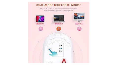 Bluetooth Keyboard Mouse Multi Device Wireless Keyboard Mouse Combo Ultra Slim Rechargeable