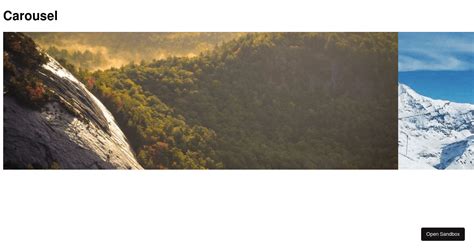 Carousel Codesandbox