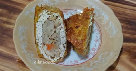 Resep Tahu Mercon Isi Jamur Pedas Oleh Citradeda Cookpad