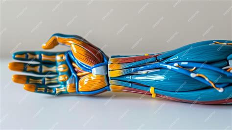 Detailed Cross Section Of A Human Arm Highlighting Muscles And Veins