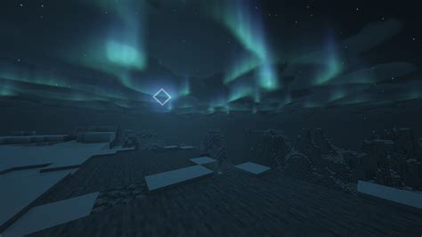 Aurora Borealis With Different Shaders R Minecraftshaders
