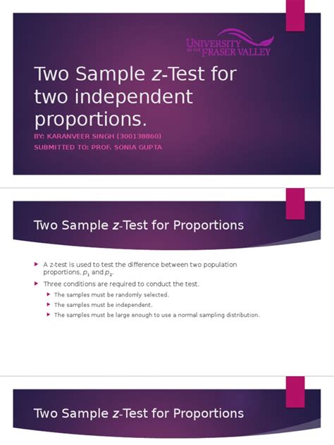 Z Test For Two Independent Proportions Pdf Null Hypothesis Statistical Hypothesis Testing